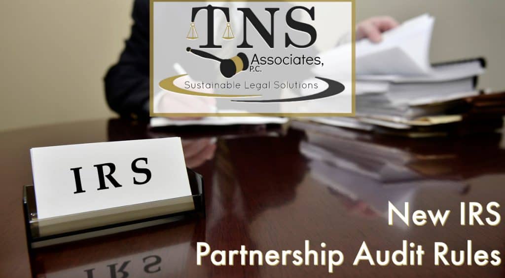 New IRS Partnership Audit Rules